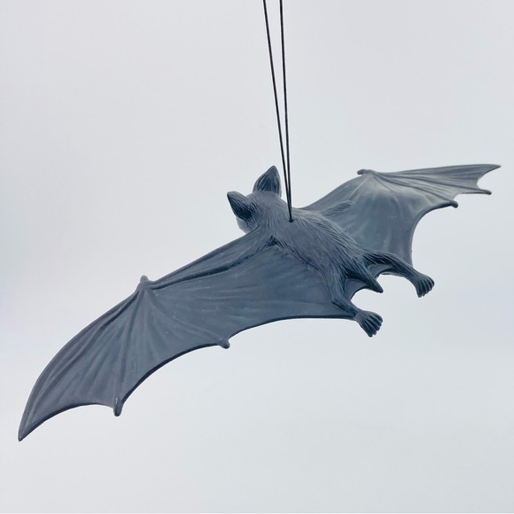 Holiday | Halloween Hanging Rubber Bat Realistic Spooky Vampire Bat For ...